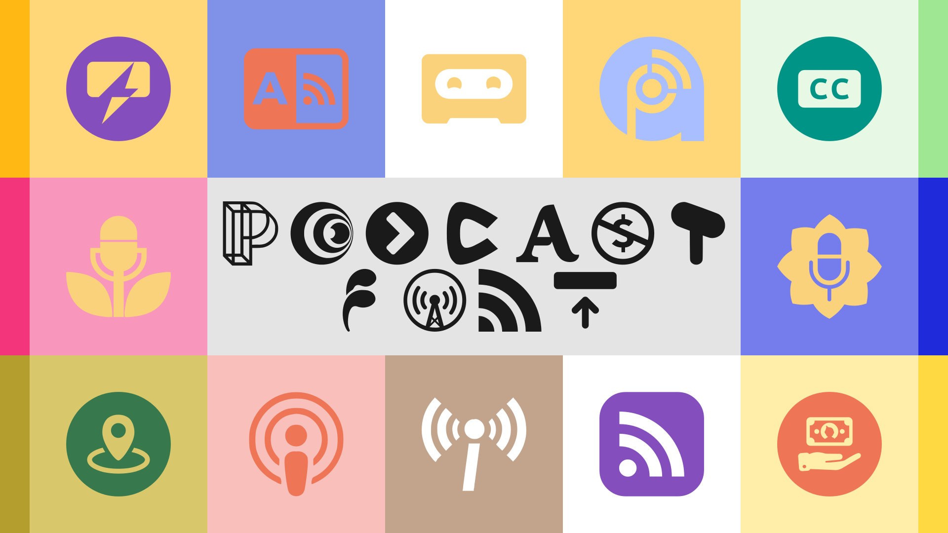 The Podcast Font